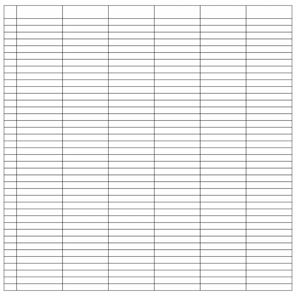 printable blank spreadsheet - All FREE Printables