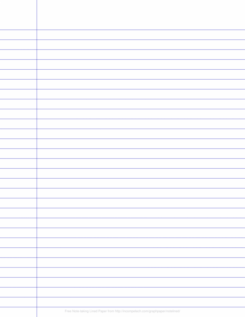 notebook paper to print - All FREE Printables